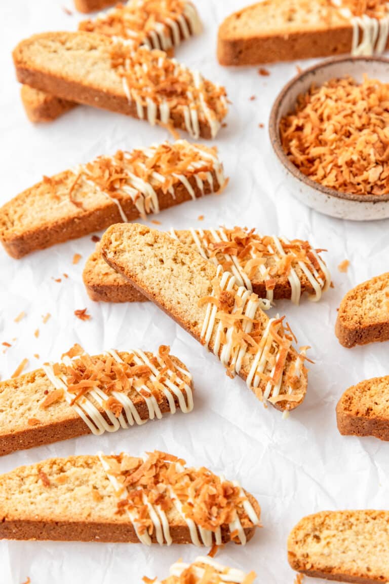 Toasted Coconut Biscotti ~ Barley & Sage
