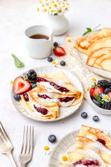 Sourdough Crepes ~ Barley & Sage