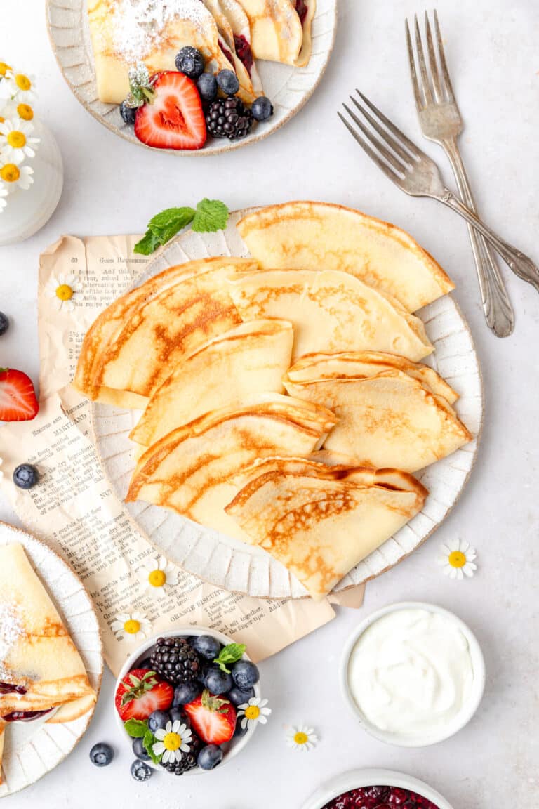 Sourdough Crepes ~ Barley & Sage