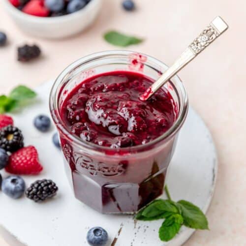 Mixed Berry Compote ~ Barley & Sage