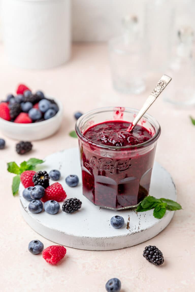 Mixed Berry Compote ~ Barley & Sage
