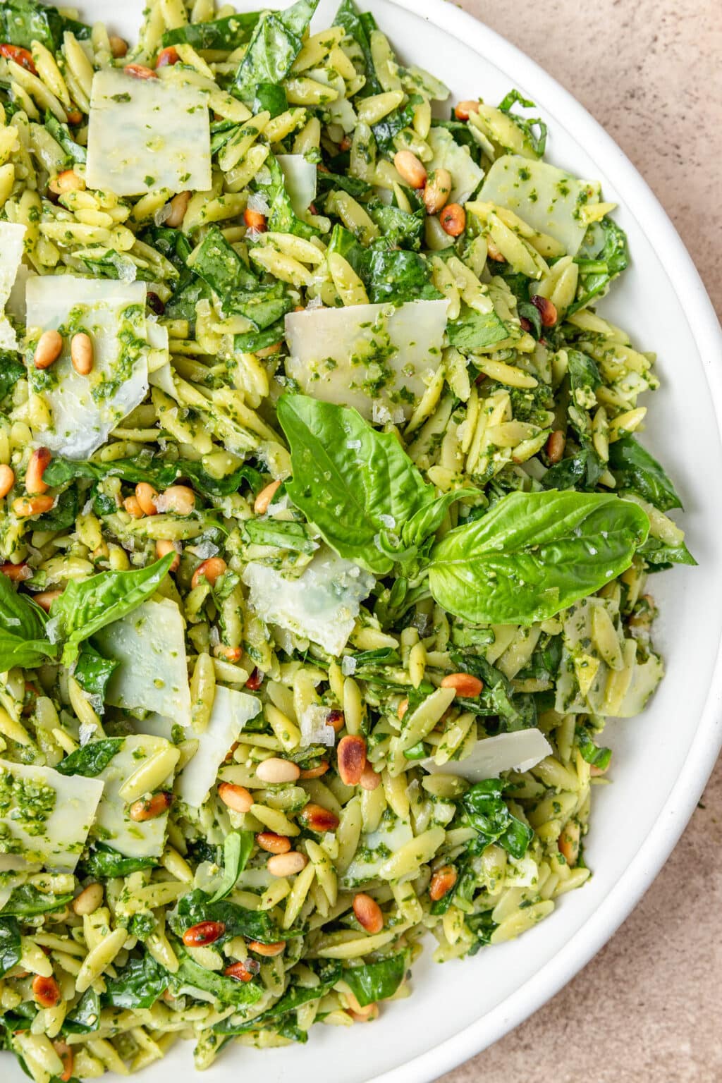 Pesto Orzo ~ Barley & Sage