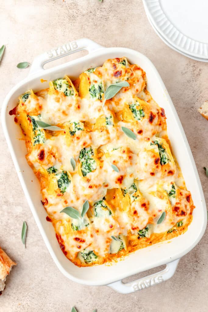 Pumpkin Stuffed Shells ~ Barley & Sage