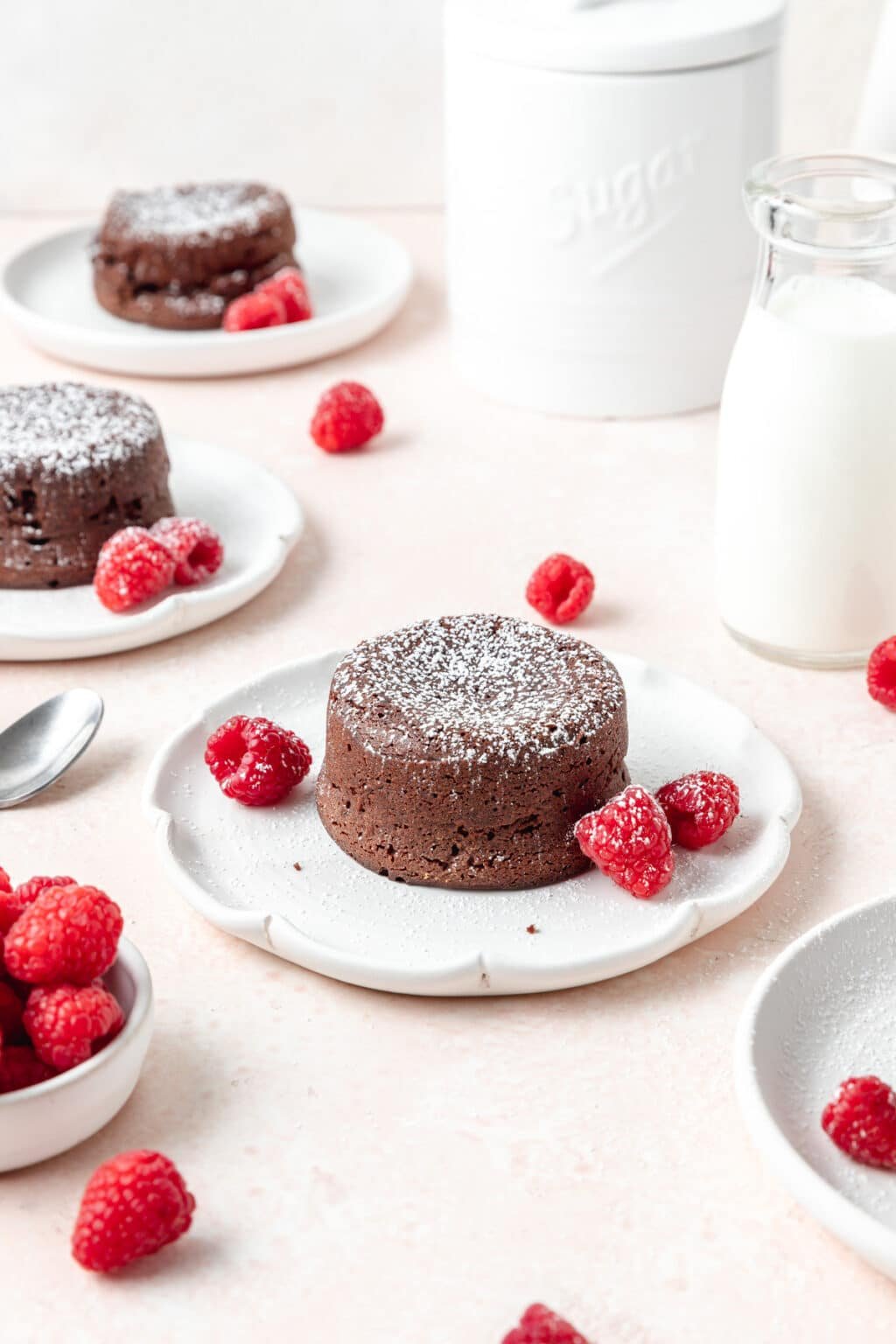 Chocolate Molten Lava Cakes (with ganache center)