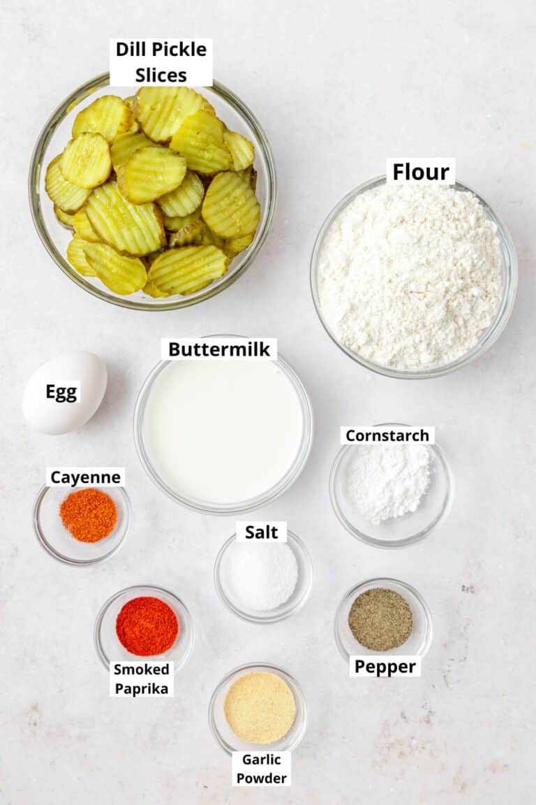 Fried Pickles with Homemade Buttermilk Ranch ~ Barley & Sage