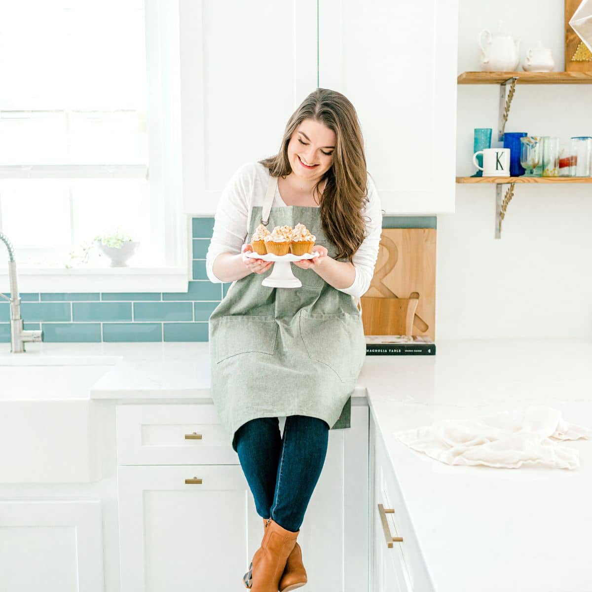 Chocolate Fudge Cupcakes Recipe ~ Barley & Sage