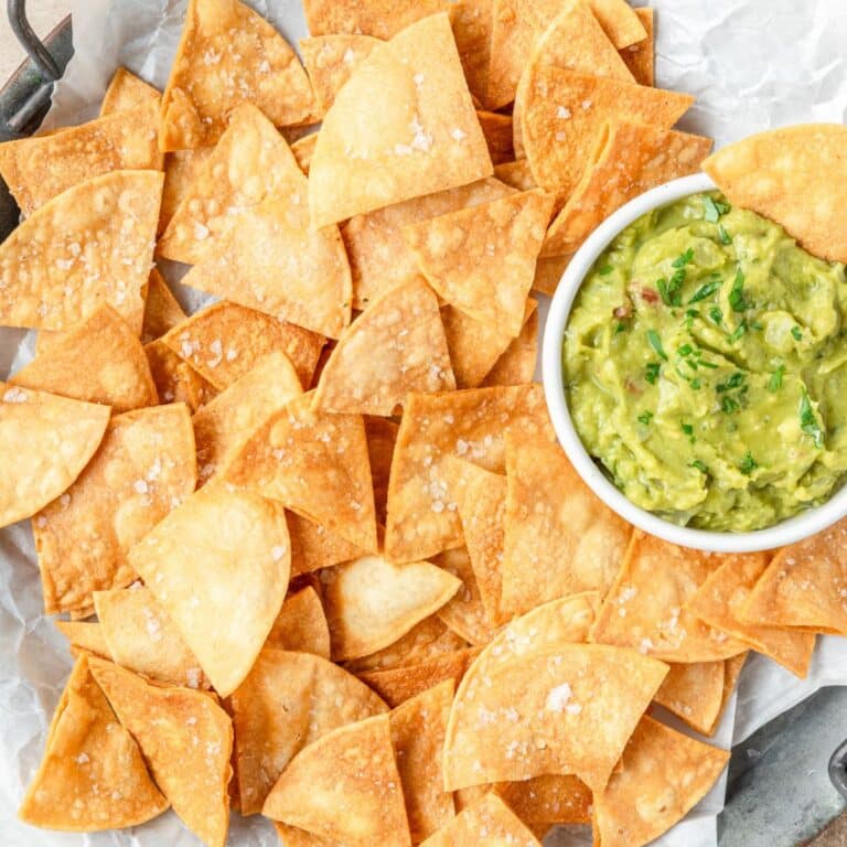 Homemade Corn Tortilla Chips ~ Barley & Sage