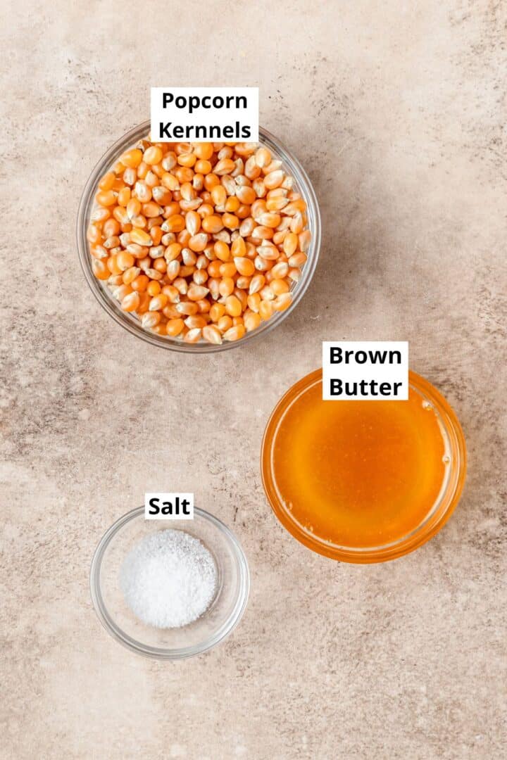 Brown Butter Popcorn ~ Barley & Sage