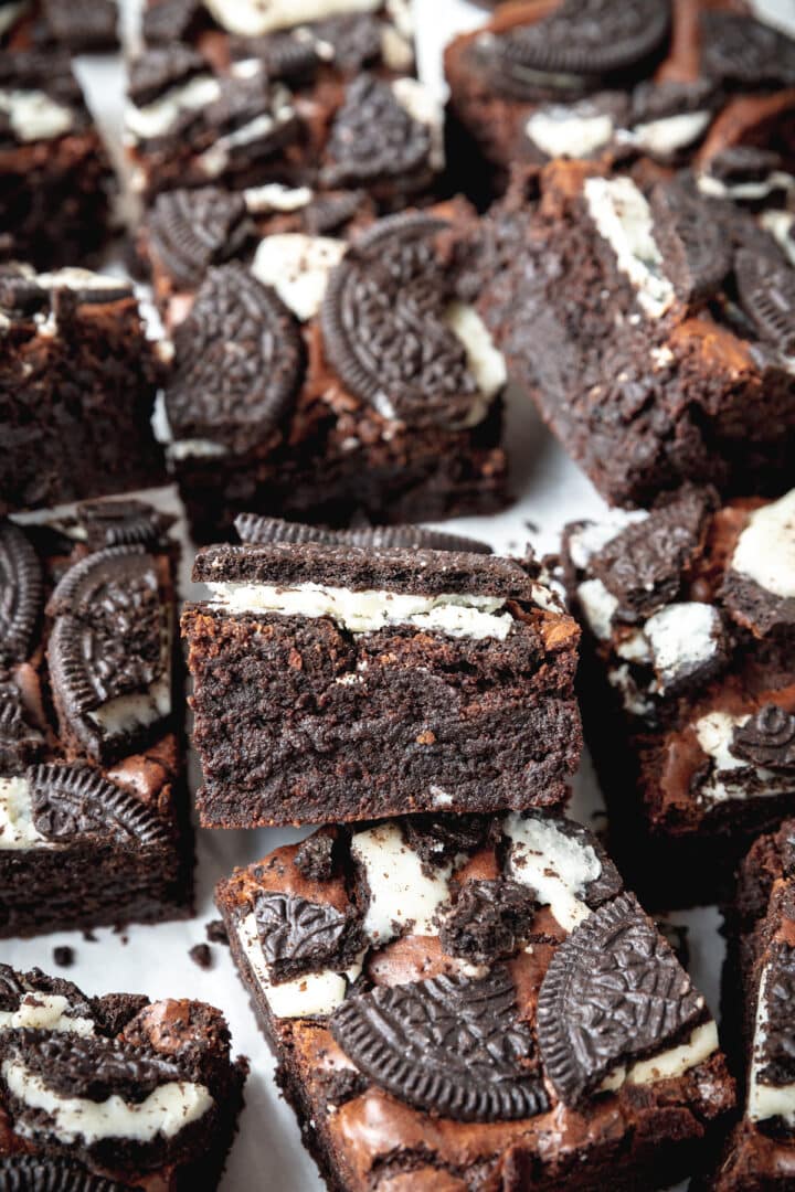 Oreo Brownies ~ Barley & Sage