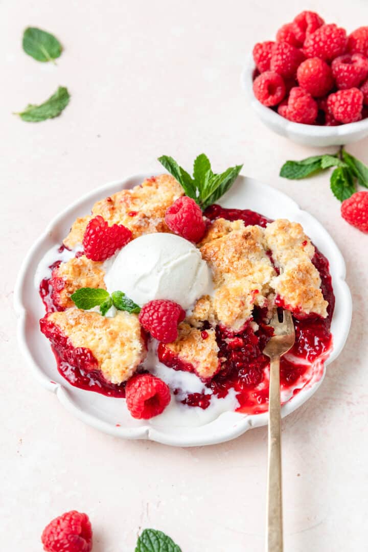 Raspberry Cobbler ~ Barley & Sage
