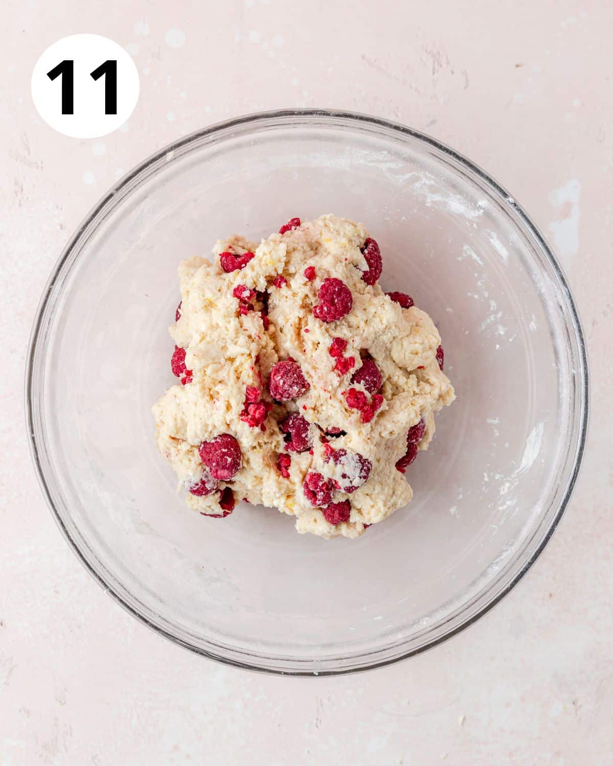 Raspberry Sour Cream Scones ~ Barley & Sage