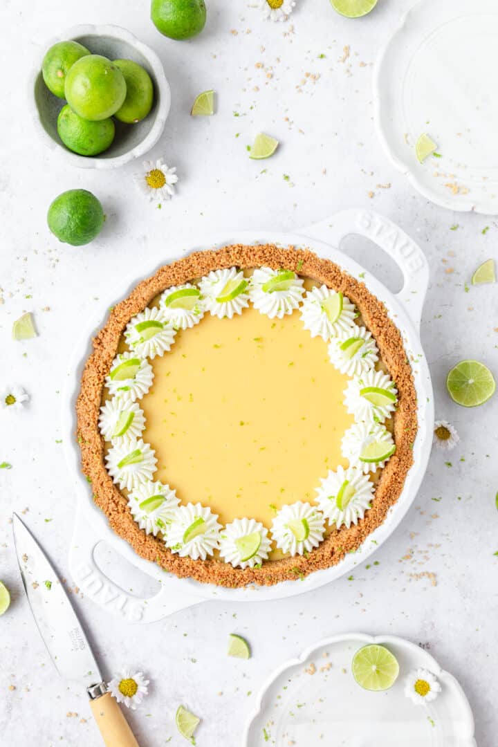 Key Lime Pie from Scratch ~ Barley & Sage