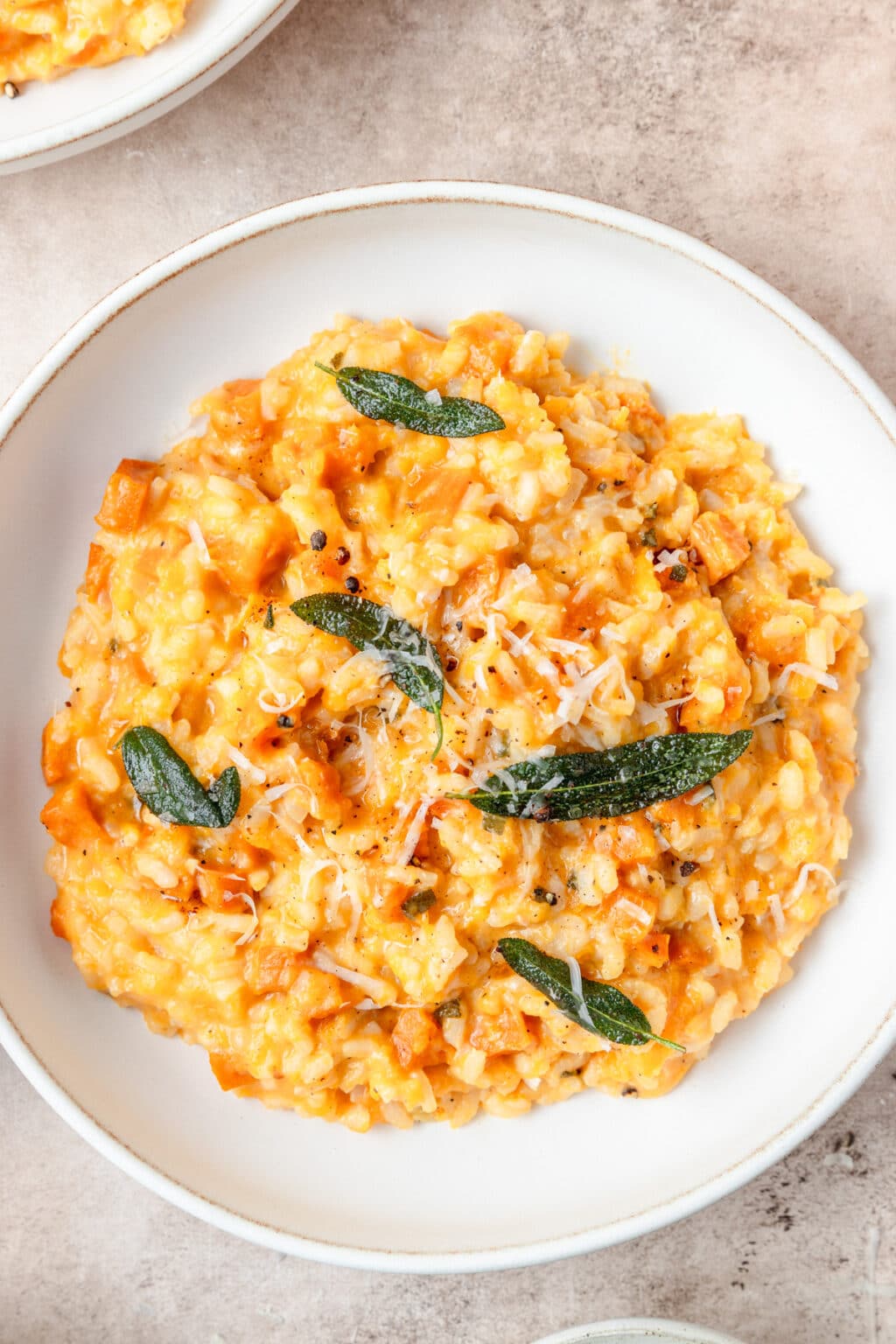 Roasted Butternut Squash Risotto Recipe ~ Barley & Sage