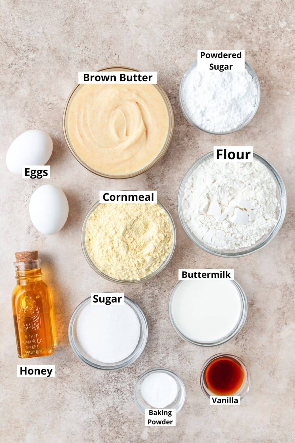 Cornbread Cupcakes with Honey Brown Butter Frosting ~ Barley & Sage