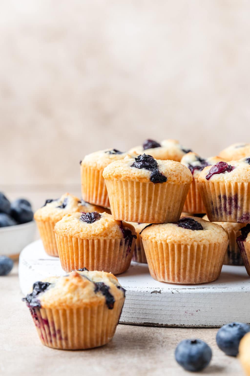 Mini Blueberry Muffins ~ Barley & Sage
