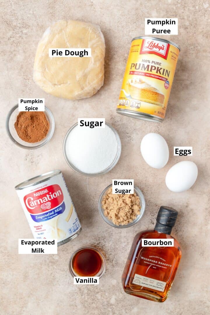 Bourbon Pumpkin Pie Recipe ~ Barley & Sage