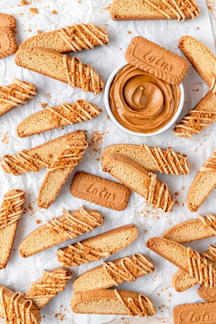 Cookie Butter Biscotti ~ Barley & Sage