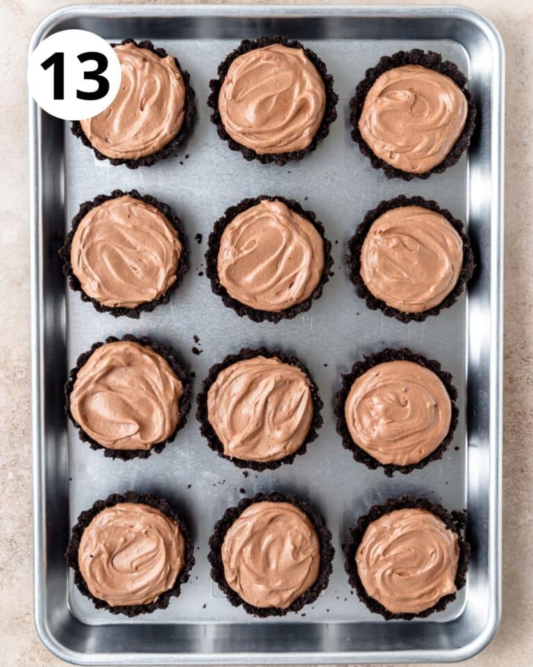 Mini Chocolate Mousse Tarts ~ Barley & Sage