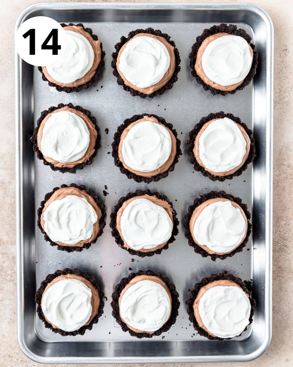 Mini Chocolate Mousse Tarts ~ Barley & Sage
