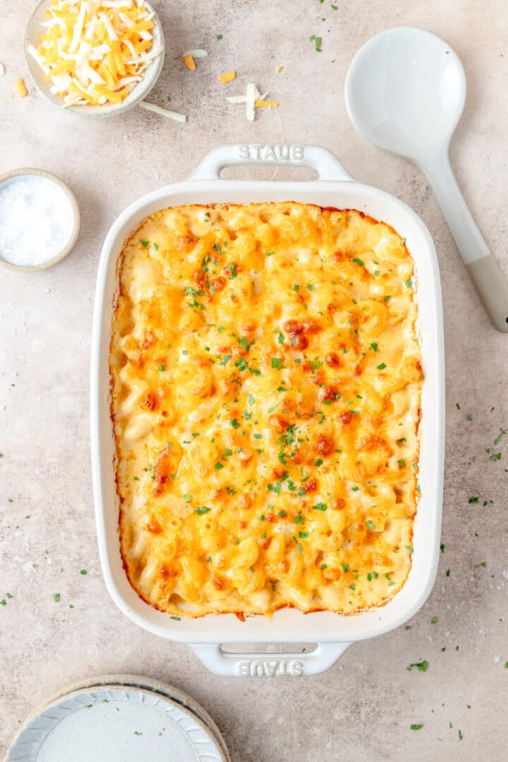 Classic Baked Mac & Cheese ~ Barley & Sage