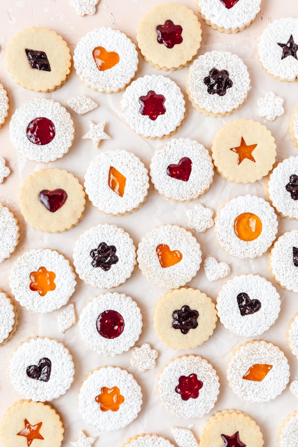 Classic Linzer Cookies ~ Barley & Sage