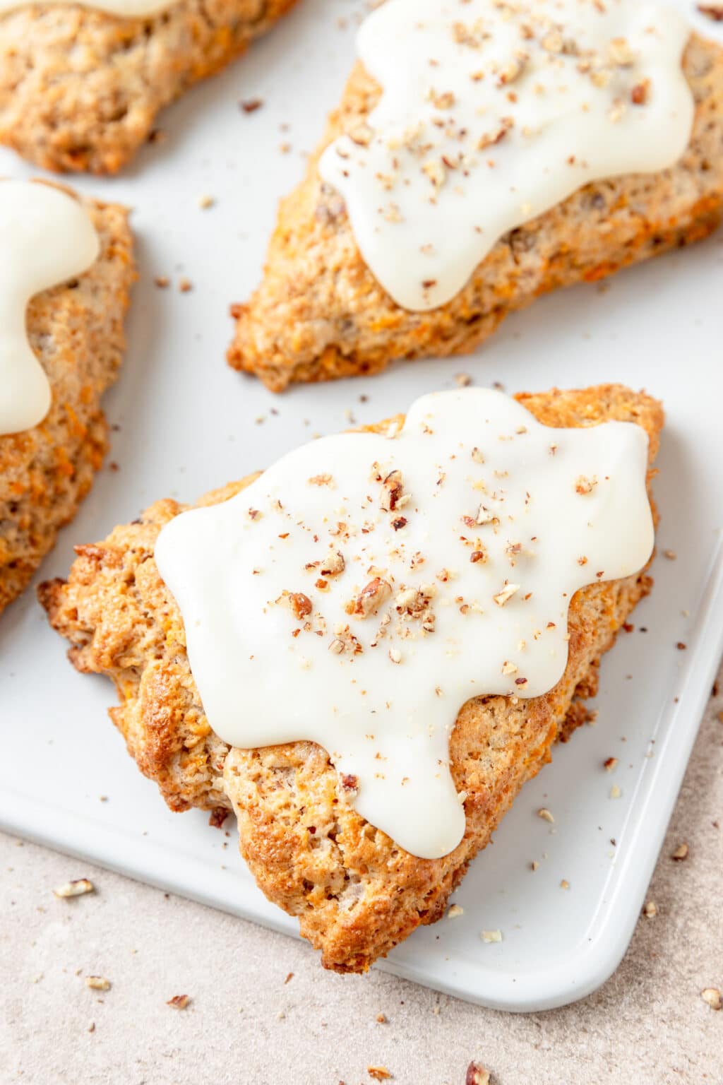 Carrot Cake Scones ~ Barley & Sage