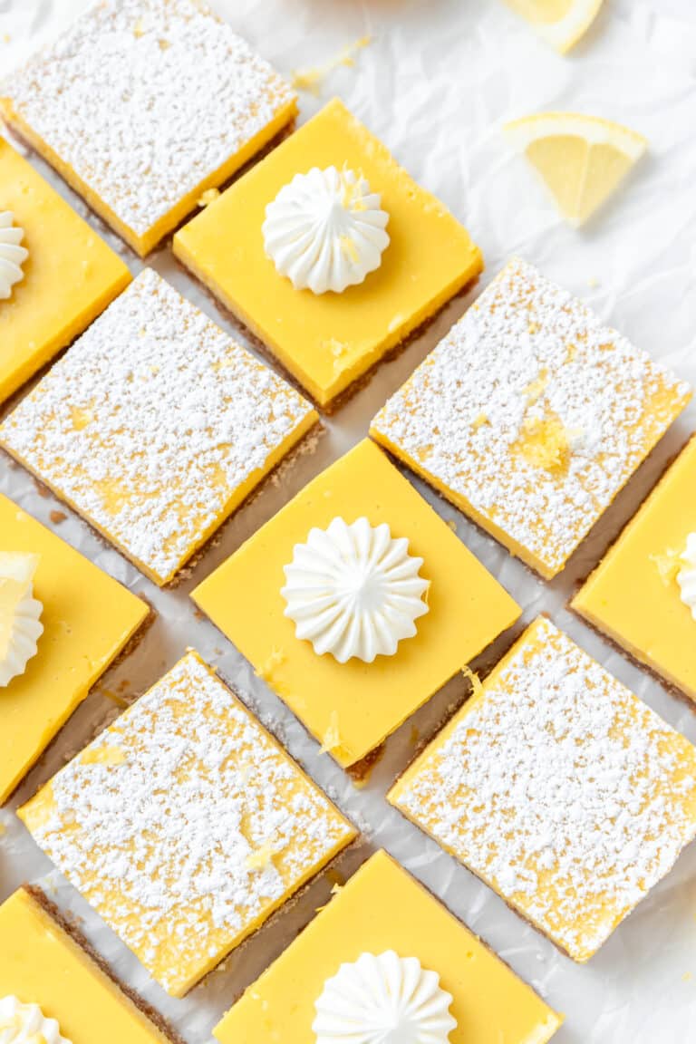 Lemon Bars with Graham Cracker Crust ~ Barley & Sage