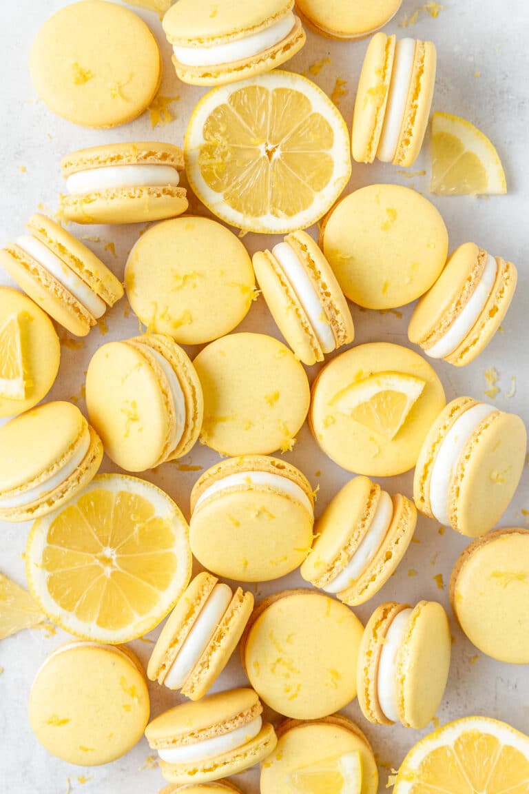 Lemon Macarons ~ Barley & Sage
