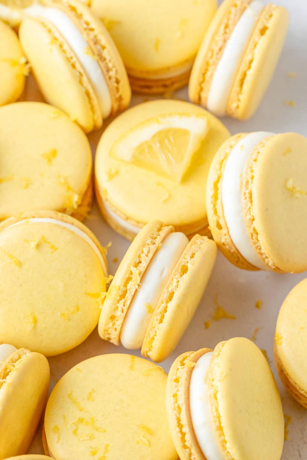 Lemon Macarons ~ Barley & Sage