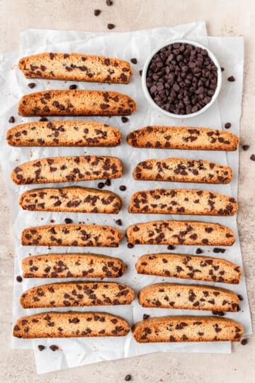 Chocolate Chip Biscotti ~ Barley & Sage
