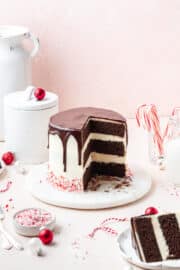 Chocolate Peppermint Layer Cake ~ Barley & Sage
